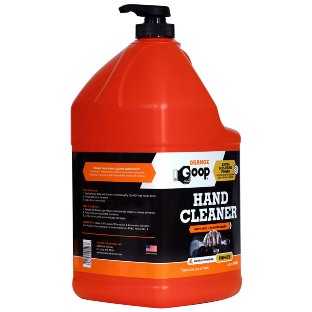 Orange Goop Hand Cleaner with Pumice – Goop Hand Cleaner